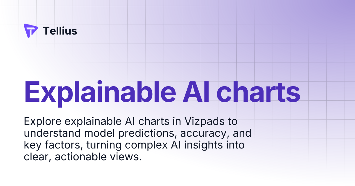Explainable AI charts | Tellius 6.0 | Tellius