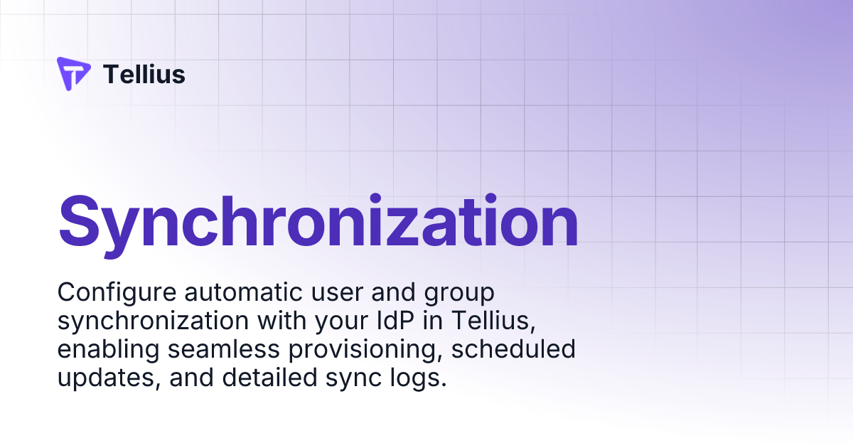 Synchronization | Tellius