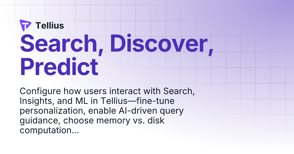 Search, Discover, Predict | Tellius