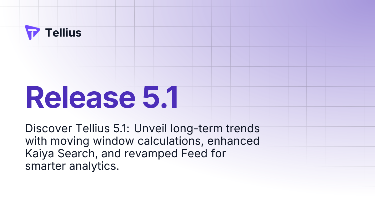 Release 5.1 | Tellius
