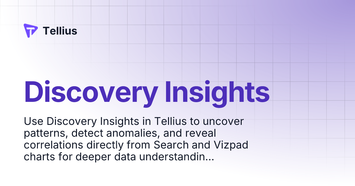 Discovery Insights | Tellius
